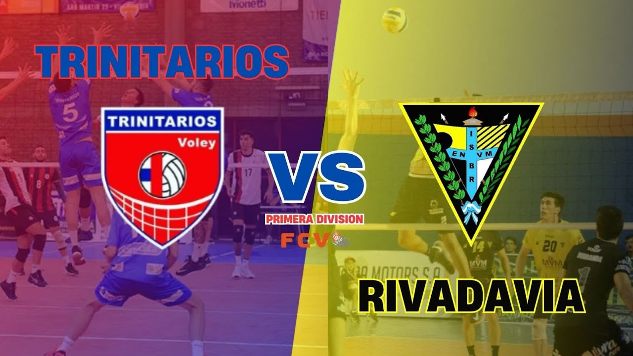 Trinitarios Voley vs Rivadavia Voley Primera division TRINITARIOS VS ...