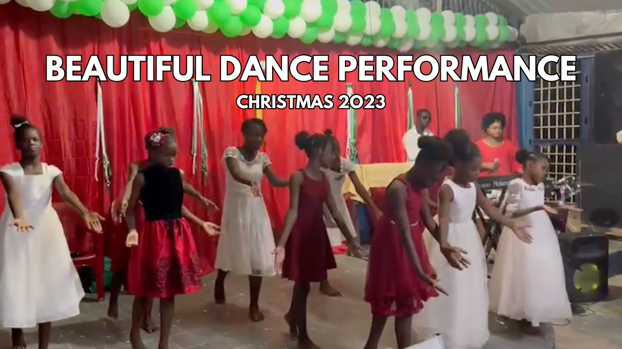 Dance performance at Christmas party - YouTube