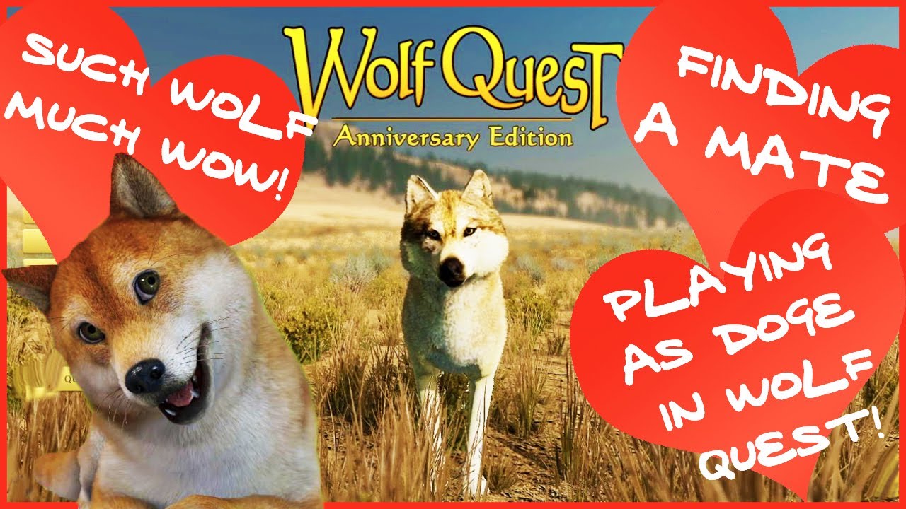 Doge Plays Wolf Quest! || Ep 1 || Finding a Mate - YouTube