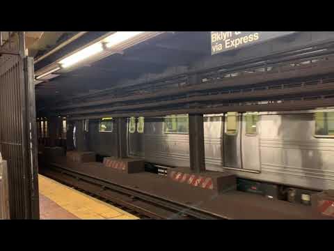 Mta R46 A train at 125th, street - YouTube