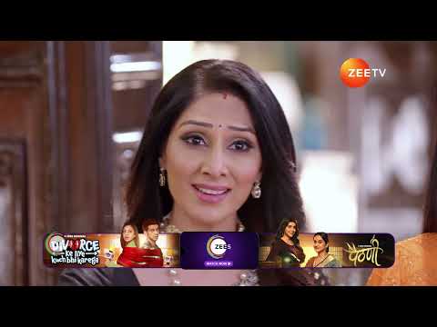 Kumkum Bhagya | Monisha tries to trip Poorvi on the stairs to hurt her.