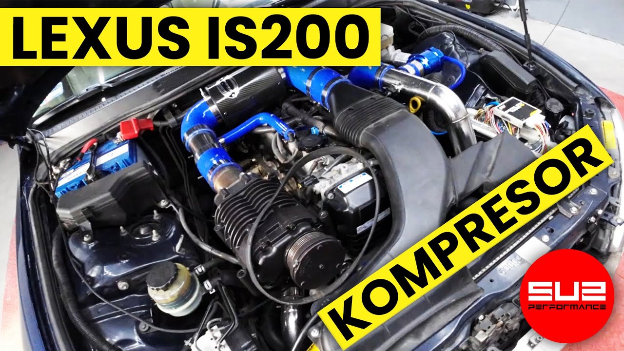 Lexus IS200 z kompresorem Eaton. Czy kompresor jest lepszy od turbo ...