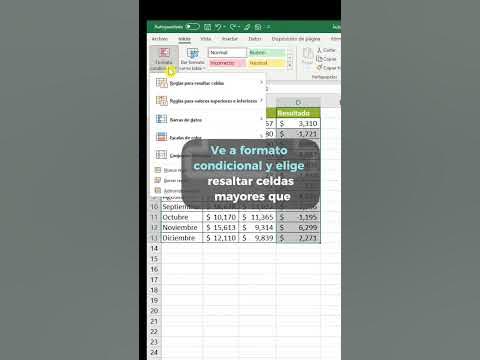 Formato condicional en excel #superexcel #tutorial #excelgratis - YouTube