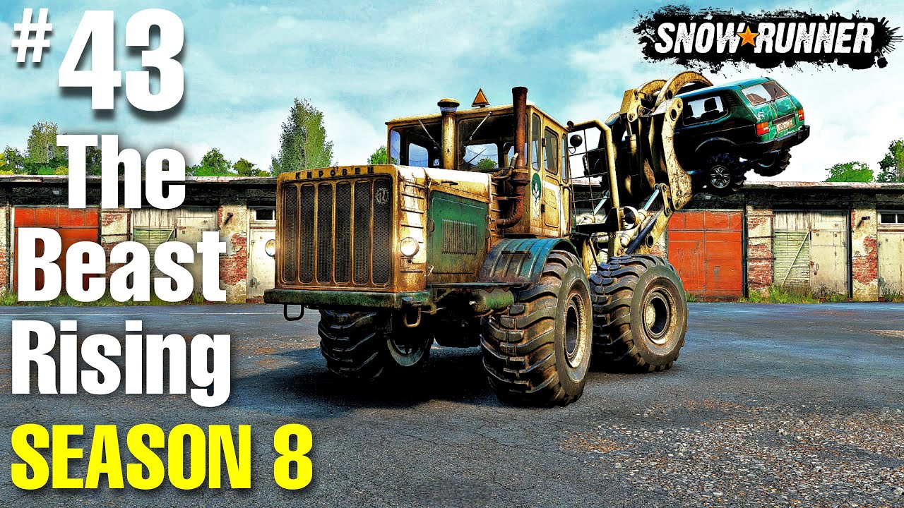 SNOWRUNNER Season 8 | The Beast Rising Full walkthrough (no commentary ...