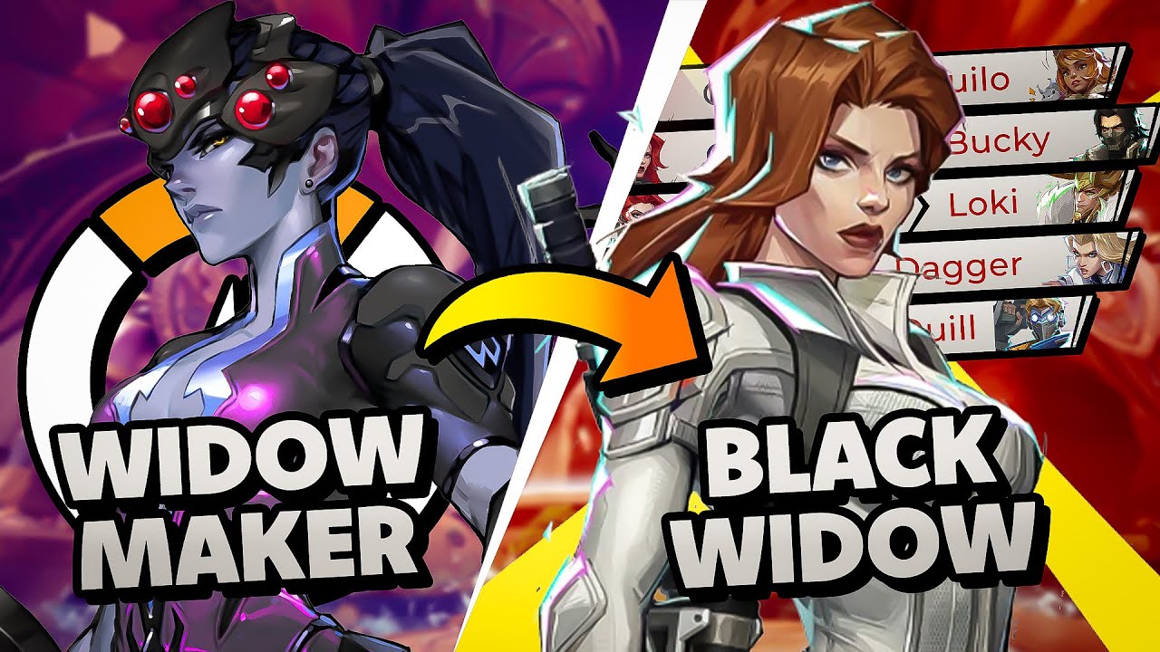 RANK 1 WIDOWMAKER HATER JOGA DE BLACK WIDOW NO MARVEL RIVALS - YouTube