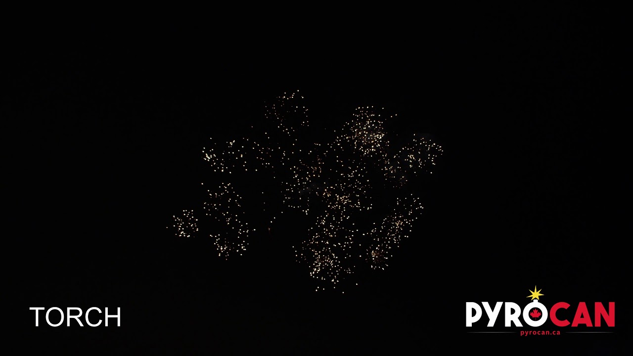 TORCH - Pyrocan Fireworks - YouTube