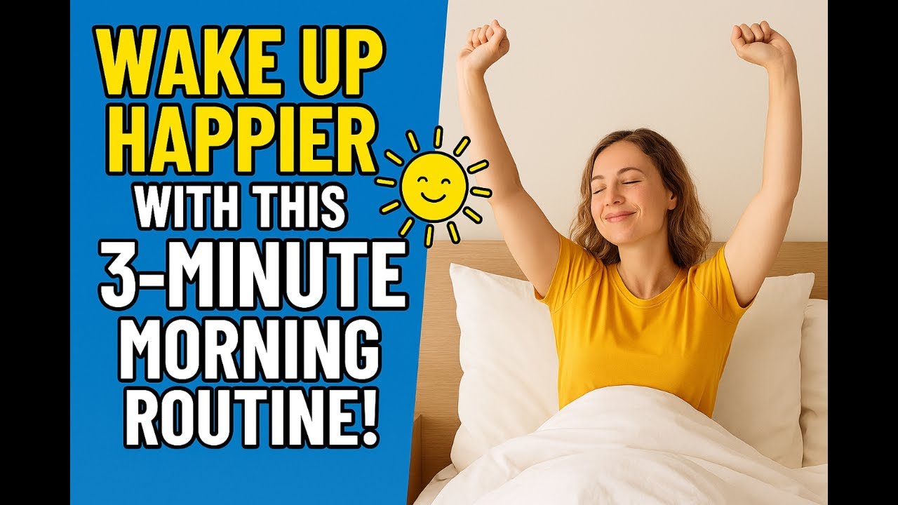 Wake Up Happier With This 3 Minute Morning Routine + Free Printable ...
