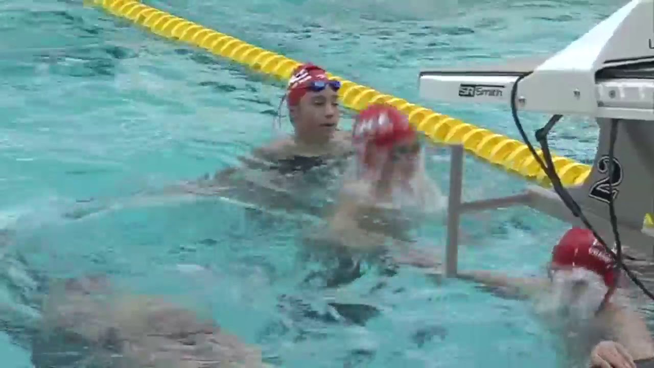 Hoosier swimmers take part in meet at Vigo County Aquatic Center - YouTube