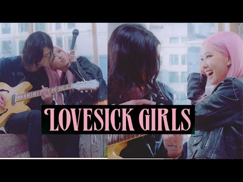 BLACKPINK LOVE SICK GIRLS but only  Rosé Lisa X Loren