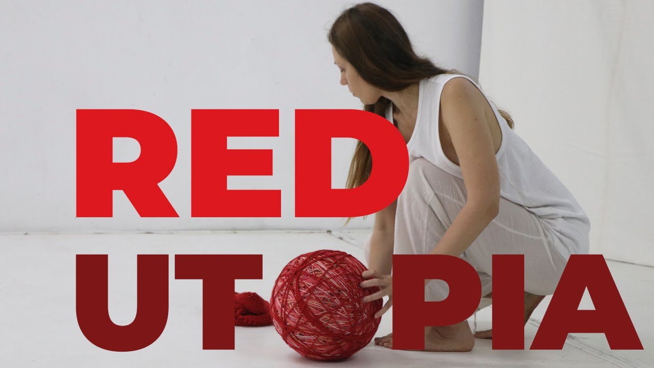 Performance RED UTOPIA by Maryna Semenkova, RAW video. 2022, Munich. - YouTube