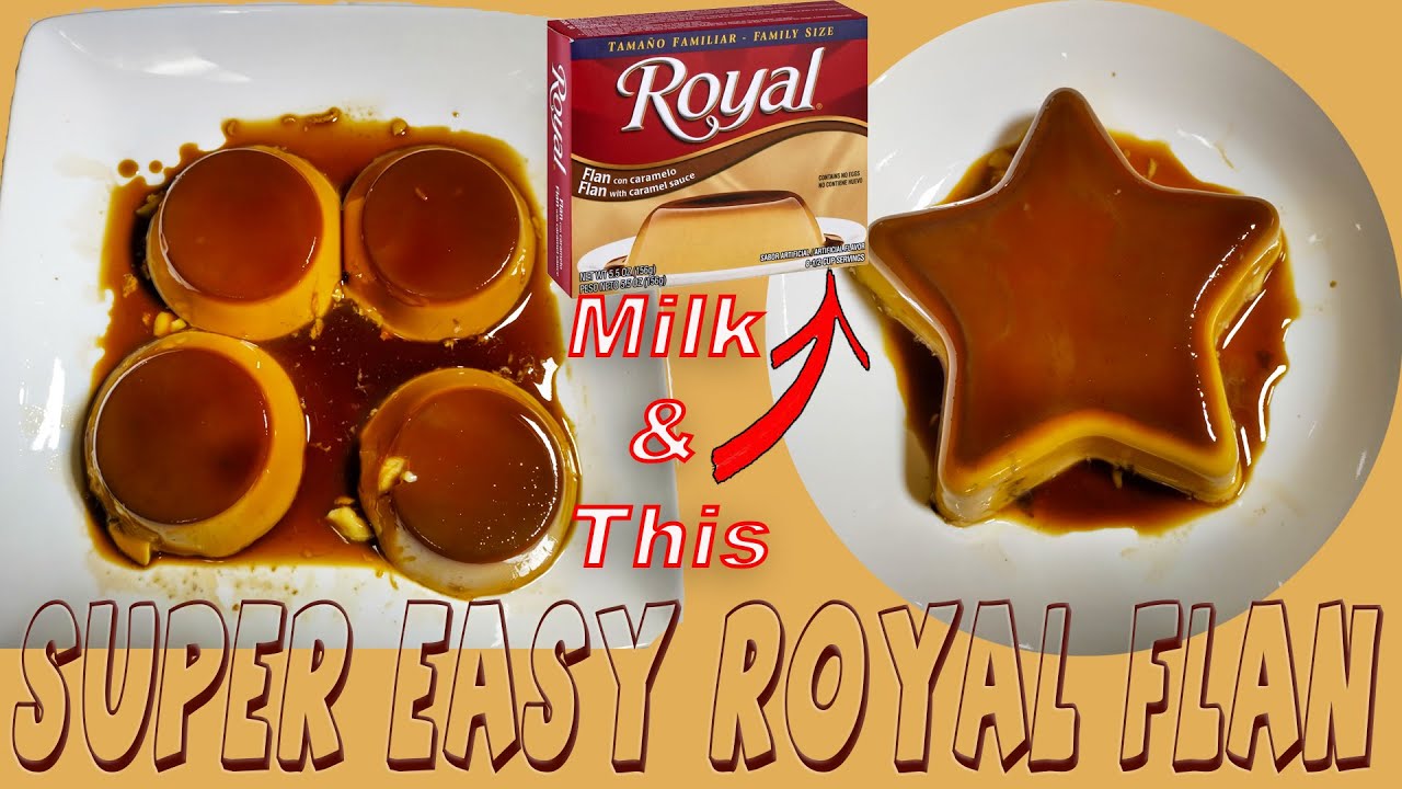 Royal Flans - Super Easy Directions - YouTube