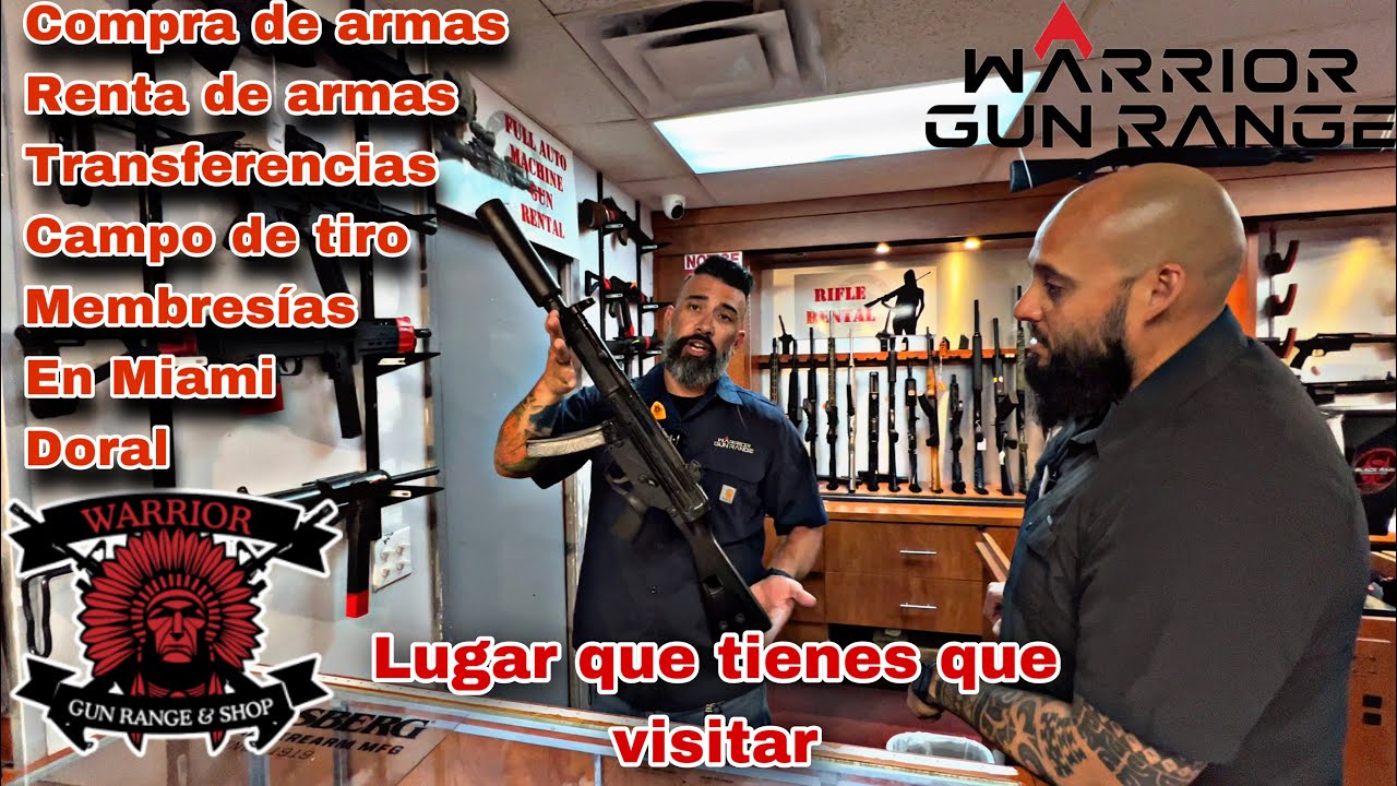 Lugar que tienes que visitar en Miami si te gustan las armas, Warrior ...