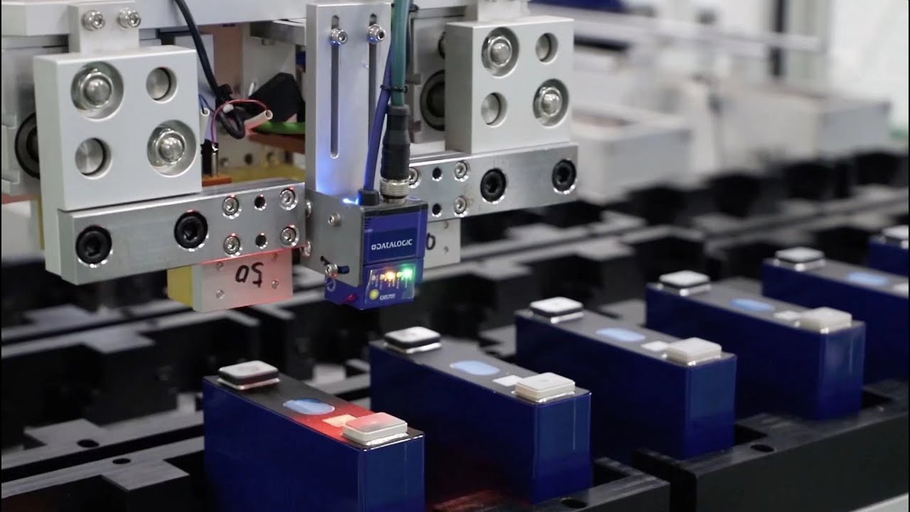 Battery module manufacturing workshop - YouTube
