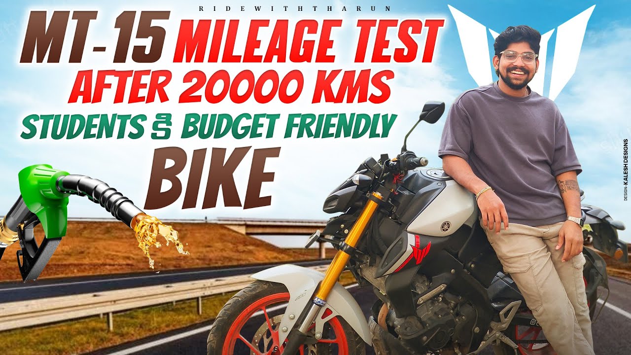 mt-15 liter mileage test .After 20000 kms Is it worth to buy? - YouTube