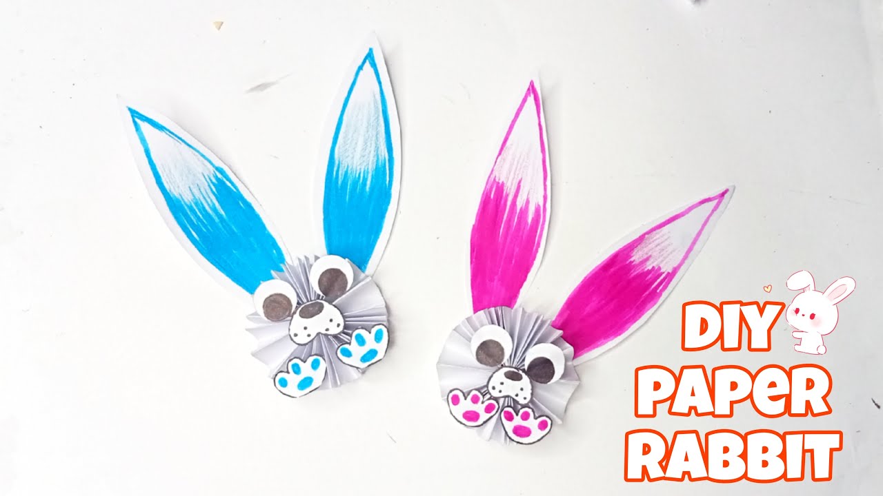 Diy-Paper Rabbit 🐇| How To Make Easy Rabbit With Paper| Seema Art and ...
