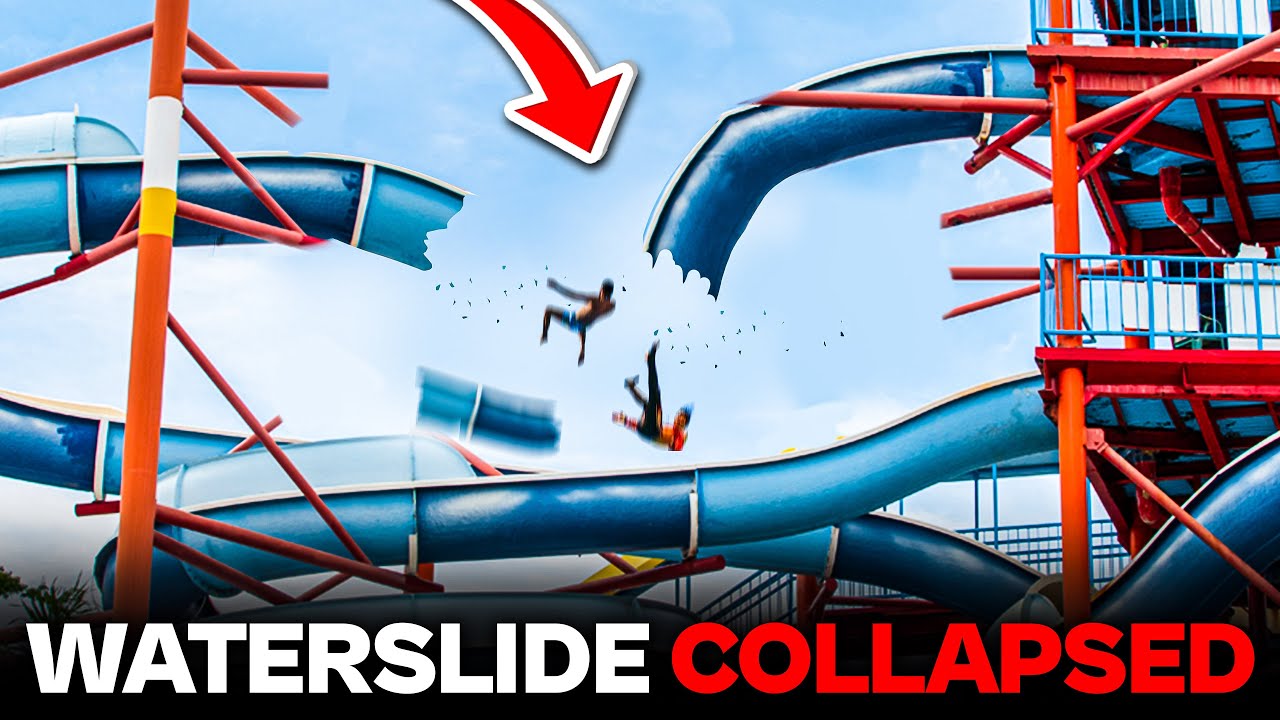 The Most TERRIFYING Waterslide Accidents Captured on Film - YouTube