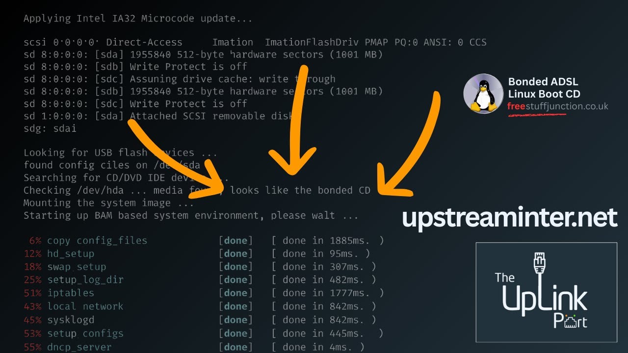 2006 Upstream Internet Bonded CD – Restored, Running & Online with ADSL in 2025 - YouTube