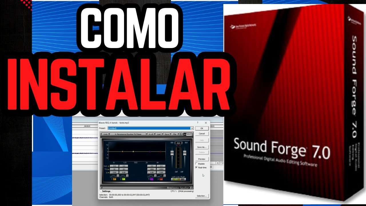 Como Instalar o Sound Forge 7.0 - YouTube
