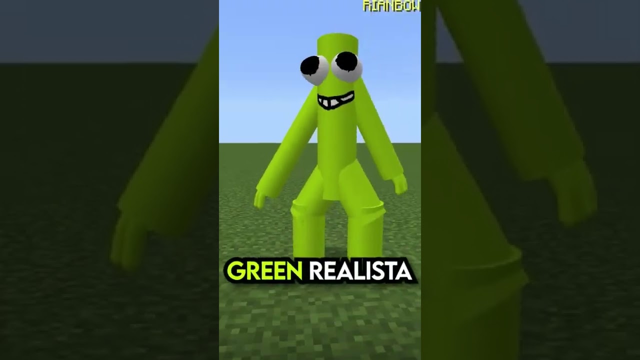 TIPOS de GREEN do RAINBOW FRIENDS no MINECRAFT... LOUCURA! - YouTube