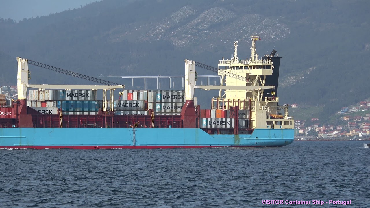 VISITOR Container Ship - YouTube