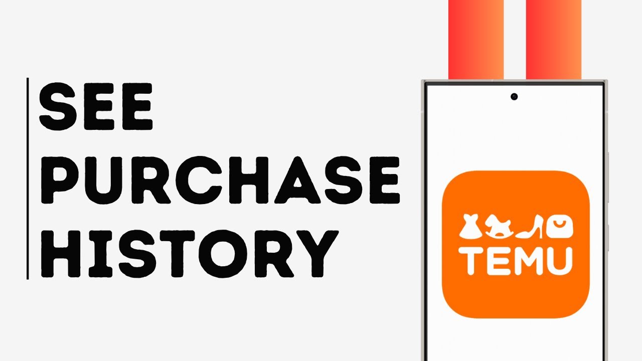 How to See My Purchase History on TEMU - YouTube