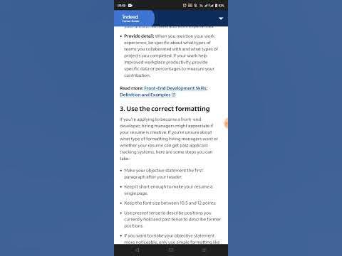 how to make a resume as a flutter developer - YouTube