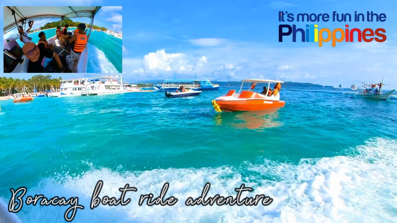 BORACAY BOAT RIDE ADVENTURE | OFW ON VACATION | IT'S MORE FUN IN THE ...