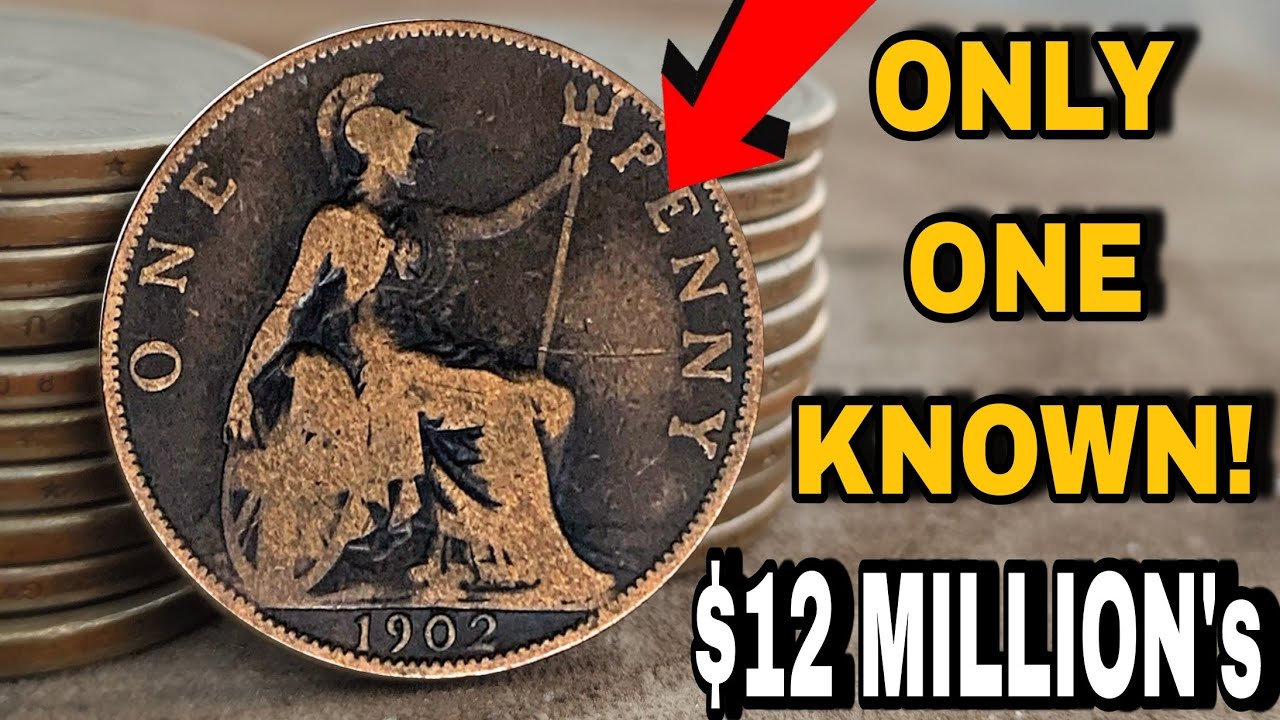 The Holy Grail British One Penny"This Rare bad condition penny Coins ...