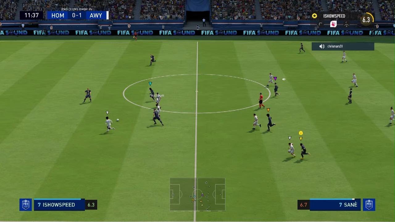 IShowSpeed scores an embarrassing chip (GK = 🤡) #fifa #speed # ...