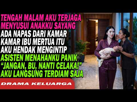Tengah malam aku menyusui, kudengar napas dari kamar mertua. Asisten melarangku mengintip. Mengapa..