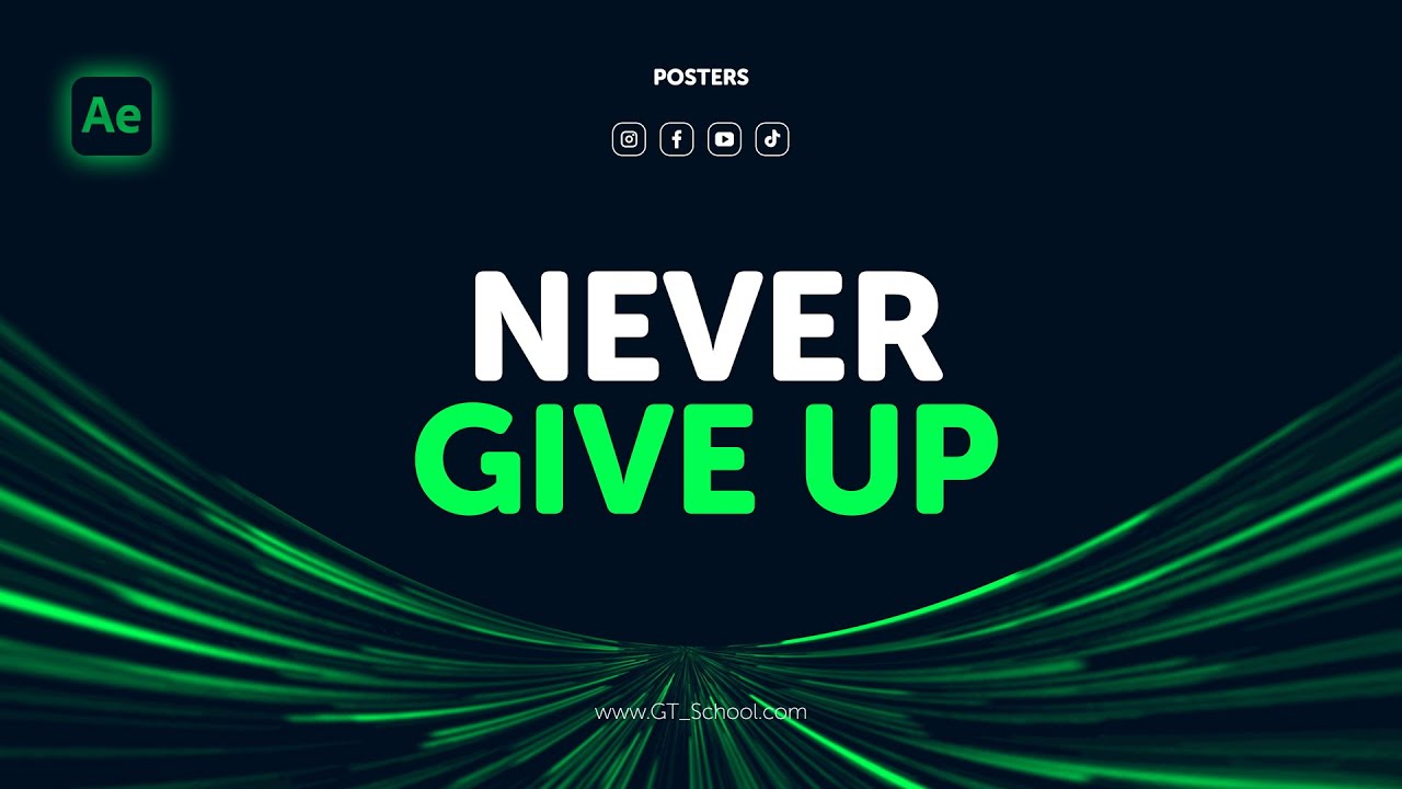 After Effects Tutorial: Professional Poster Broadcast Animation in ...