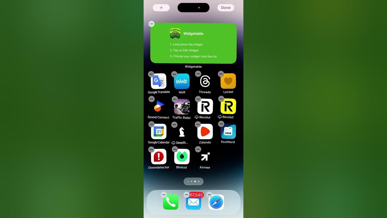 How to install WIDGETABLE SLEEP TRACKER WIDGET - YouTube
