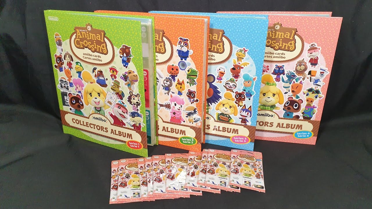 Unboxing: 10 Animal Crossing Amiibo Card Series 4 Booster Packs - YouTube