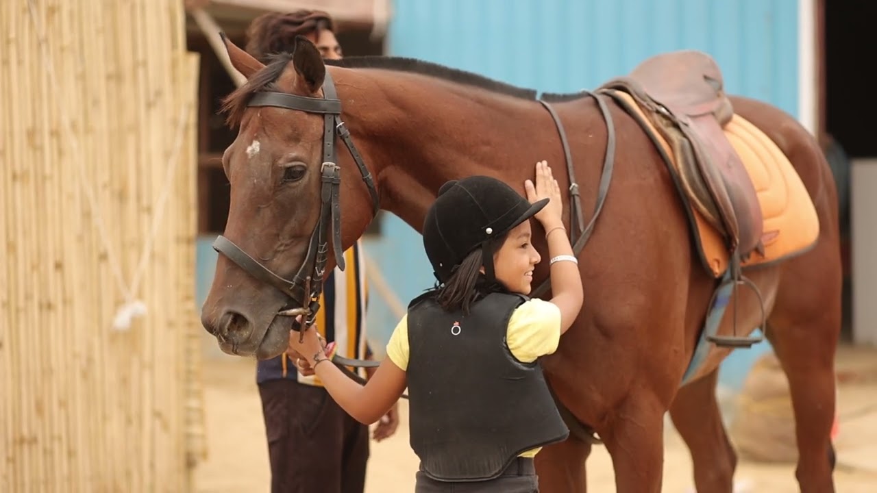 happy moments at Duke Horse Riding Club Gurgaon - YouTube
