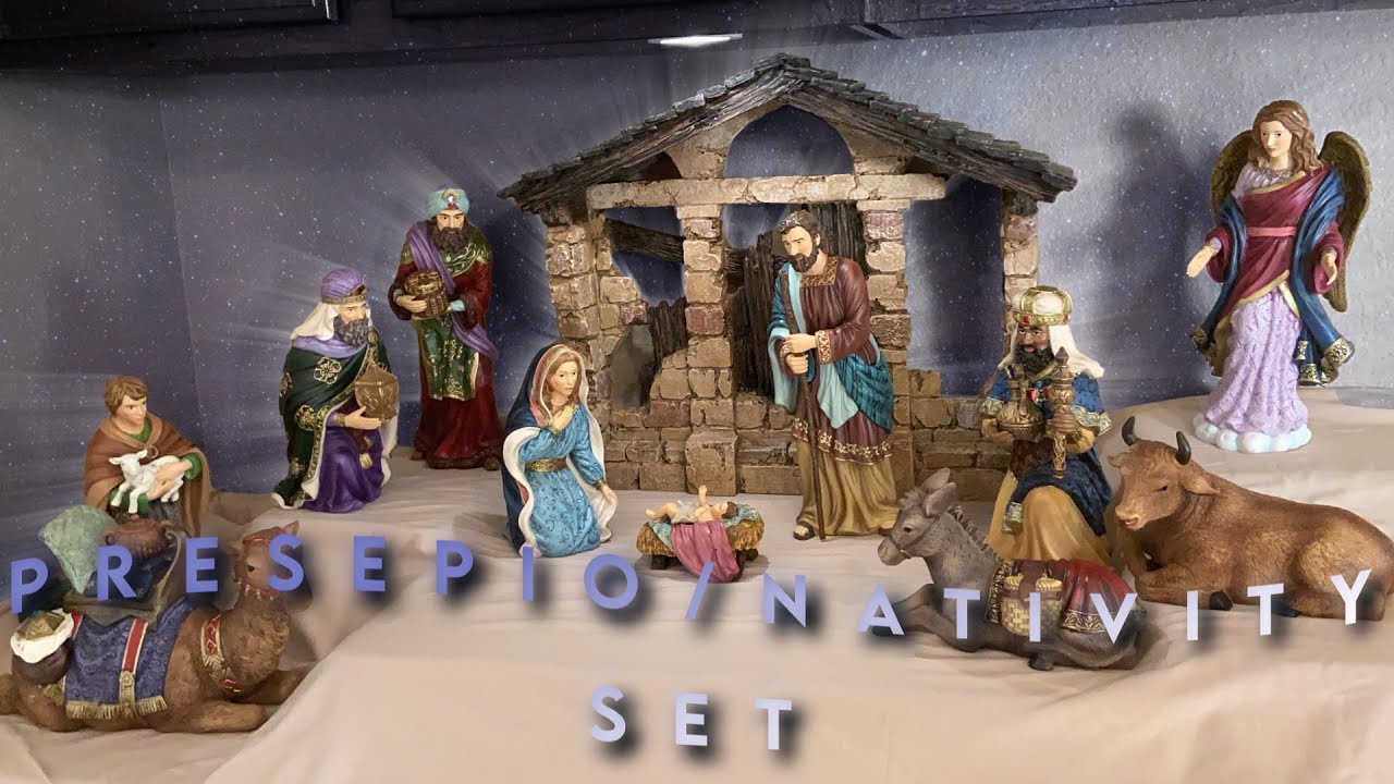 Presépio de Natal - Nativity Set - YouTube