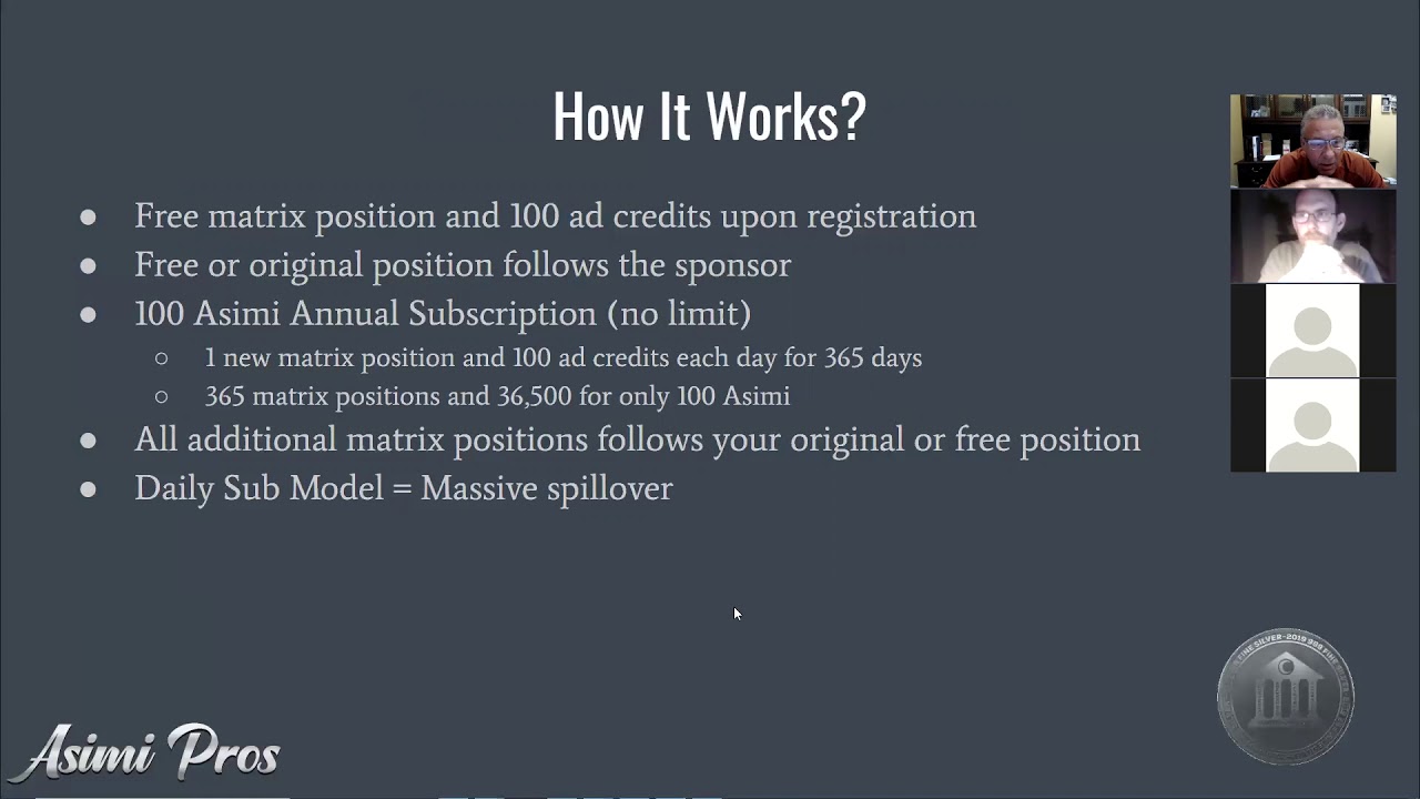 Asimi Pros Webinar and LIVE Raffle - July 7, 2020 - YouTube