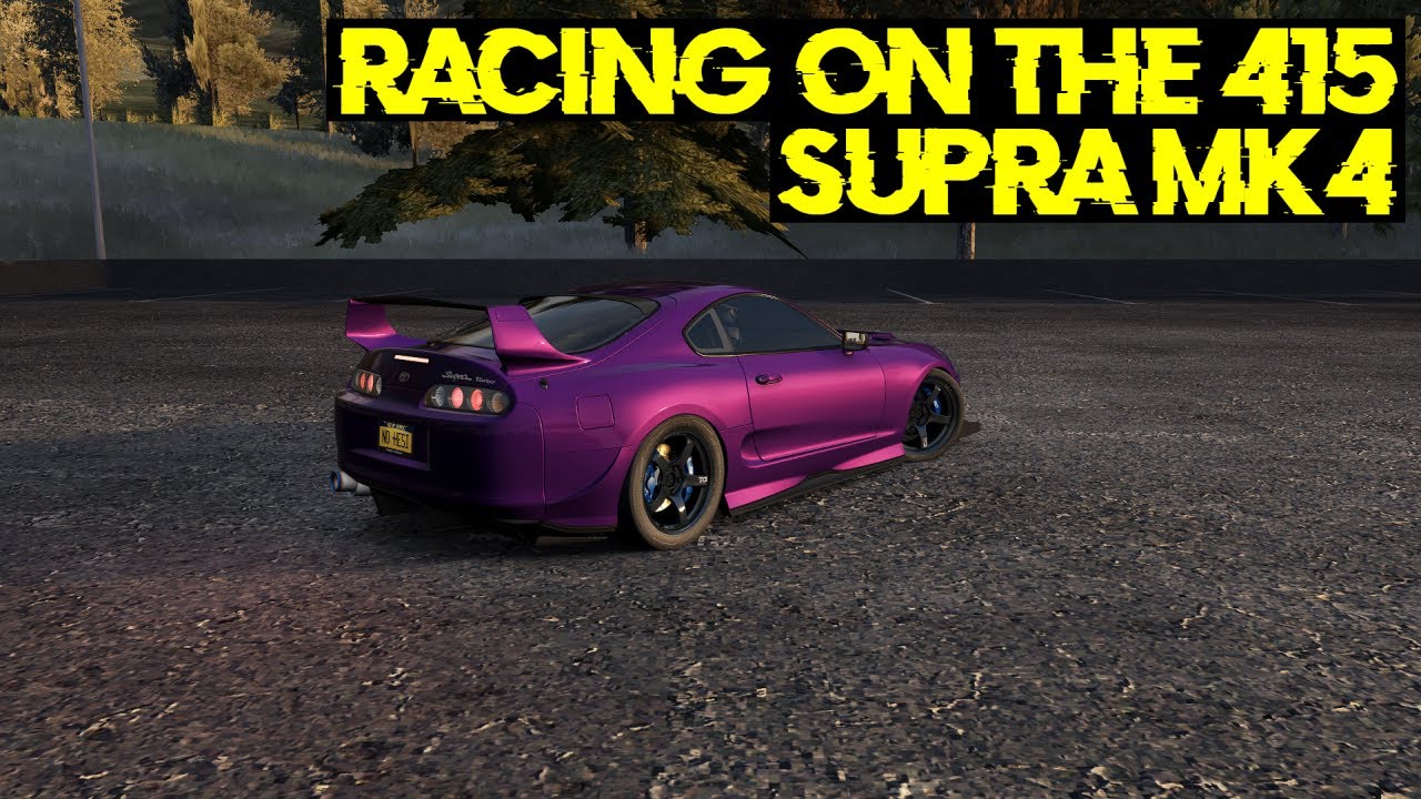 Assetto Corsa - No Hesi 415 Map Supra MK4 - YouTube