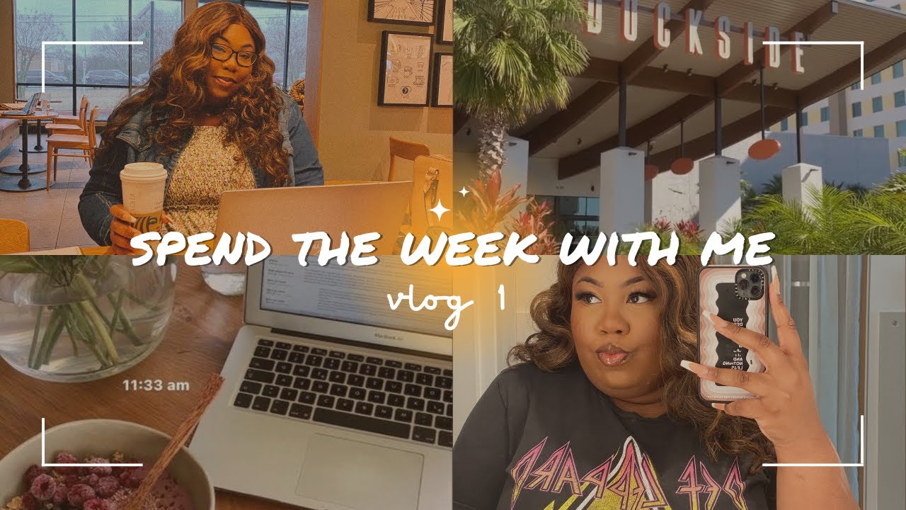 First Weekly Vlog | Vision boards | WFH | 24 hrs in Orlando! - YouTube