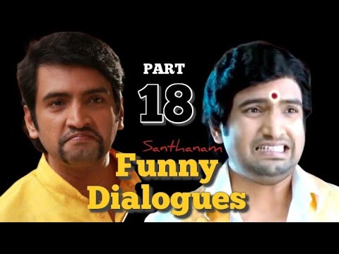 Santhanam Funny Dialogues 🤣🤣🤣 | Part 18 | Comedy | Tamil - YouTube