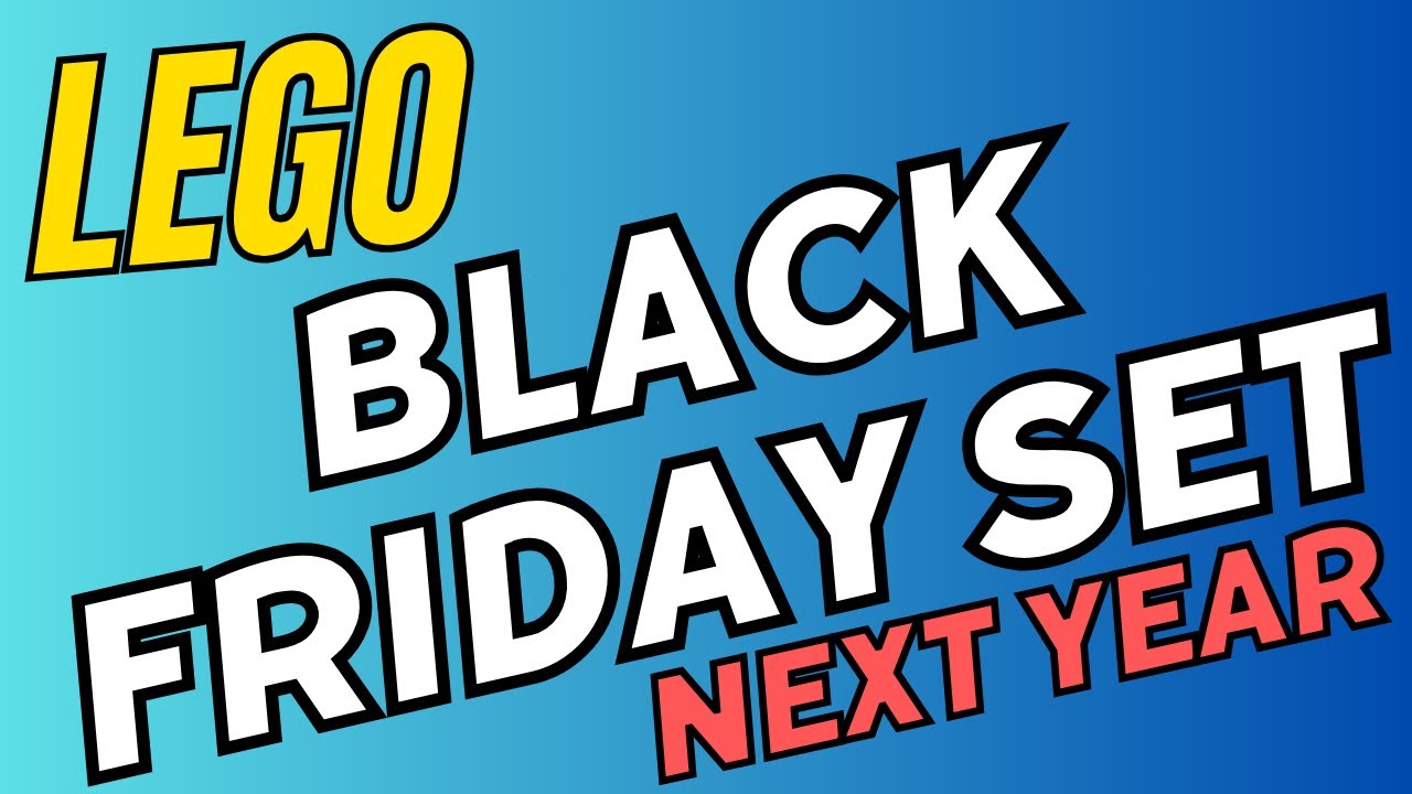 Could This Lego Set Be A Black Friday Special - YouTube