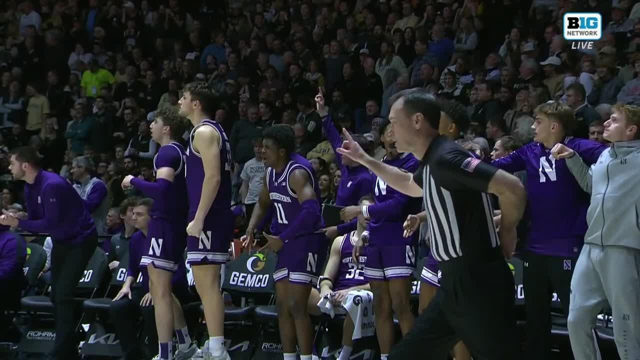 Boo Buie Highlights vs. Purdue | Northwestern Men's Basketball | 1/31 ...