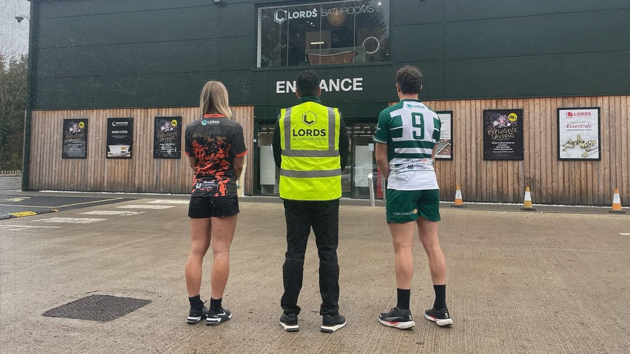 Lloyd Williams and Charlie Willett visit Lords Builders Merchants - YouTube