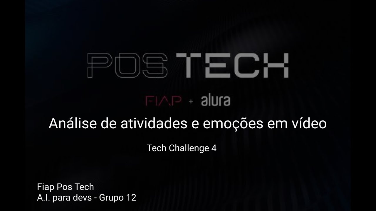 Tech Challenge Fase 4 - Grupo 12 - YouTube