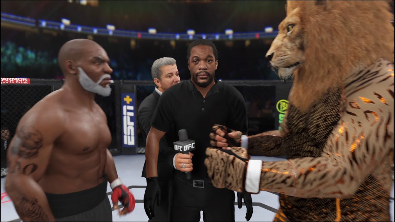 Mike Tyson vs. Panthera Leo - EA Sports UFC 4 - Boxing Stars 🥊 - YouTube
