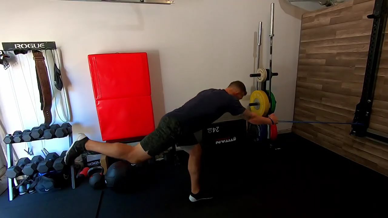Banded RDL Single Arm Row - YouTube