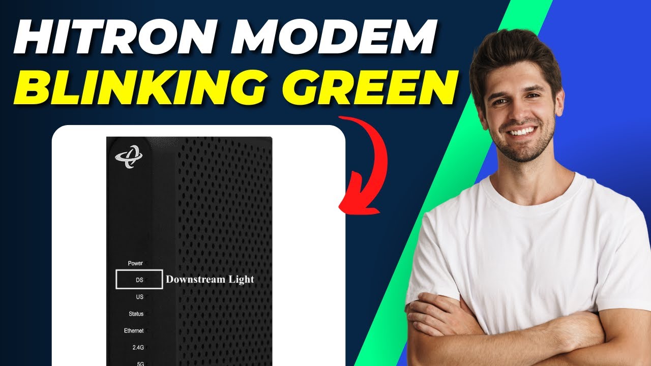 How To Fix Hitron Modem Blinking Green | Step-by-Step Troubleshooting ...