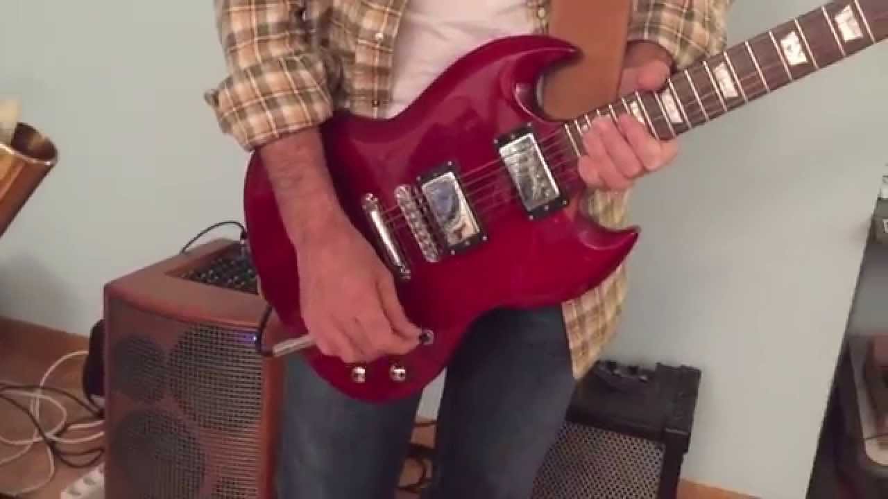 Muzz Murray in the studio Pt. 3 • Vintage VS6 SG - YouTube