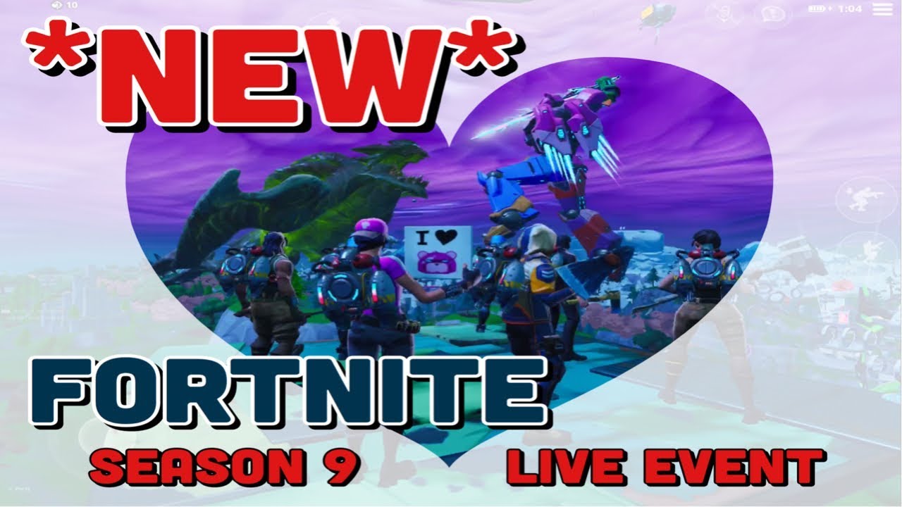 FORTNITE| LIVE EVENT| SEASON 9- MOBILE PLAYERS - YouTube