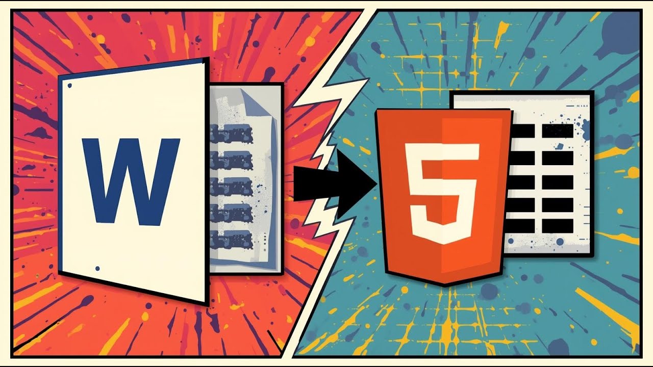 Convert a Word Document Into HTML With AI - YouTube