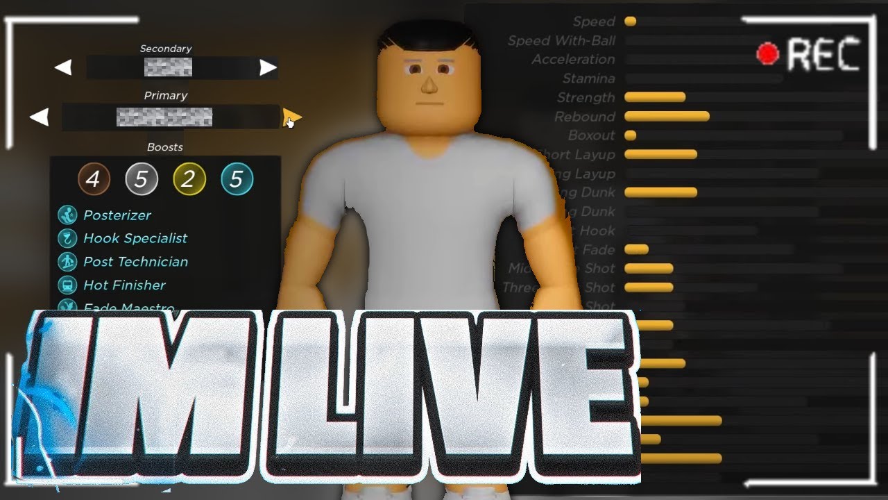 🚨 RB WORLD 4 MY PLAYER RELEASE STREAM!! CREATING THE BEST BUILD LIVE ...